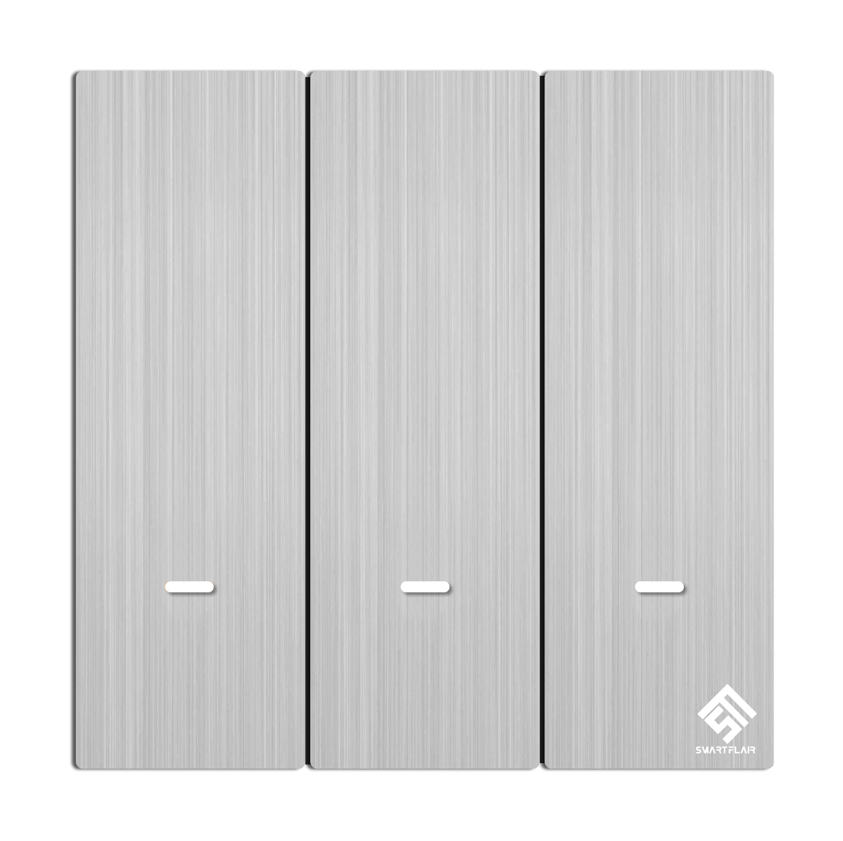 3Gang Smart Switch - Metallic Silver